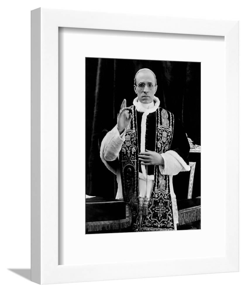 One of the First Pictures of Pope Pius XII after His Coronation, Rome ...