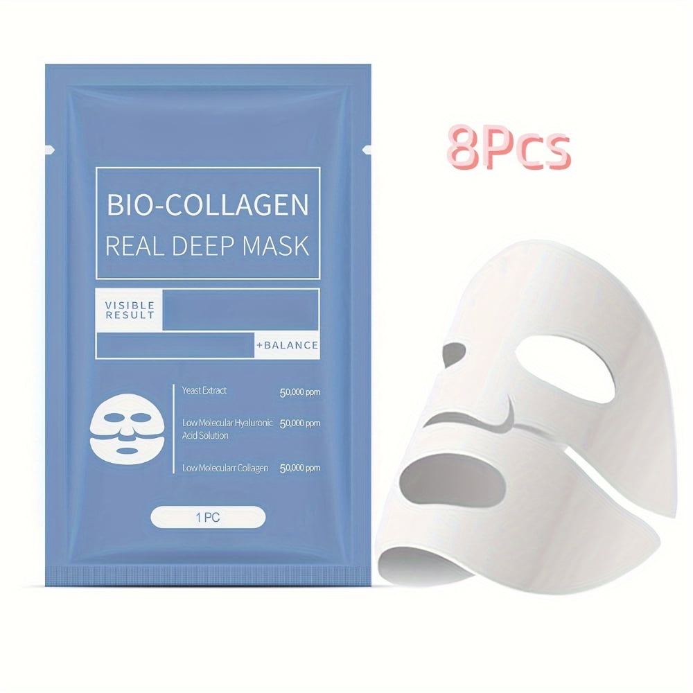 Click here for Lngoor 8pcs Bio-Collagen Real Deep Mask Pack Hydra... prices