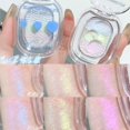 Multichrome Glitter Eyeshadow High Glossy Face Highlighter Metallic Eye ...