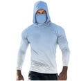 Blmnix Muscle Tshirts for Men Baggy Sun Shirts Hiking Shirt Top Blue ...