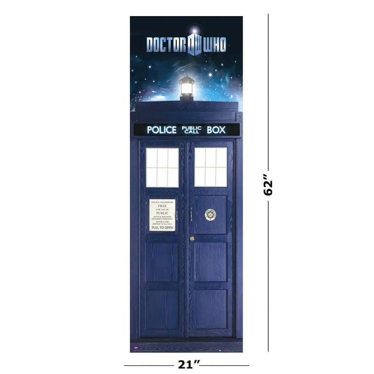 Tardis Door Sign Print