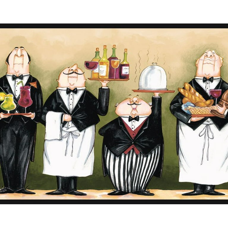 Chef Wallpaper Border