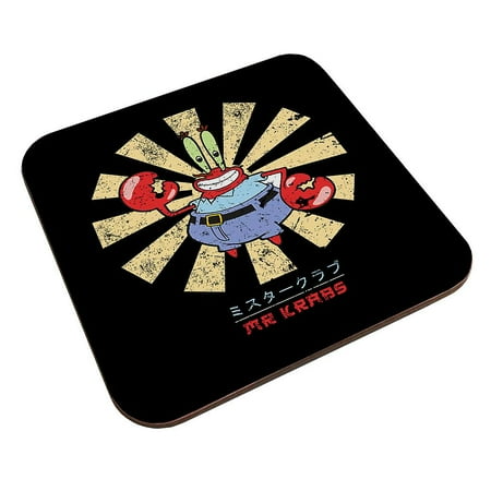 Mr Krabs Retro Japanese Spongebob Coaster | Walmart Canada