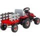 Peg Perego Case IH Lil' Tractor and Trailer 6-Volt Battery-Powered Ride ...