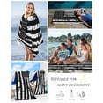 Black White Patriotic Beach Towels Oversized Super Absorbent,Retro ...