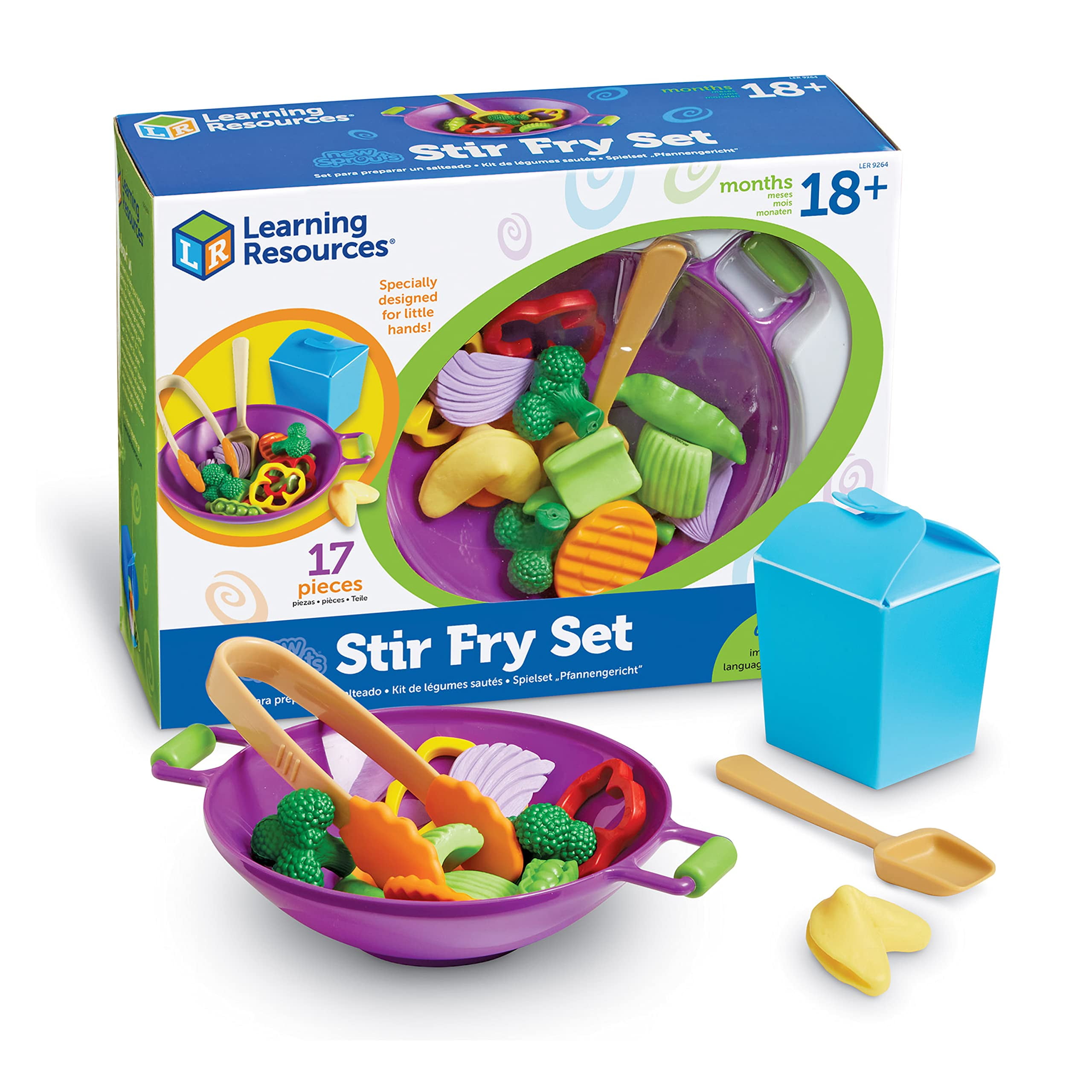 Juego de comida para jugar Sprouts Stir Fry Play de Toy Learning ...