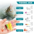 Freshwater Fishing Lures Tackle Box Set, Mini Starter Pack for Trout ...
