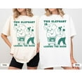 Funny Elephant Tee -Inspired T-Shirt for Men Women, Playful 90s ...