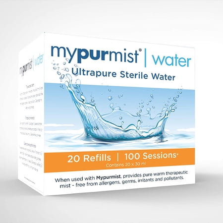 Mypurmist Ultrapure Sterile Water for Personal Steam Inhalers ...
