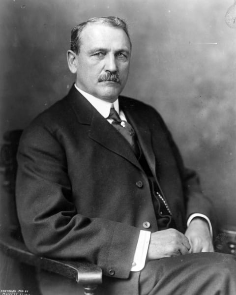 Print: John F. Stevens, Half-Length Portrait, Seated, Facing Slightly ...