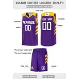 Custom Reversible Basketball Jersey 90s Hip Hop Sports Shirts Printed ...