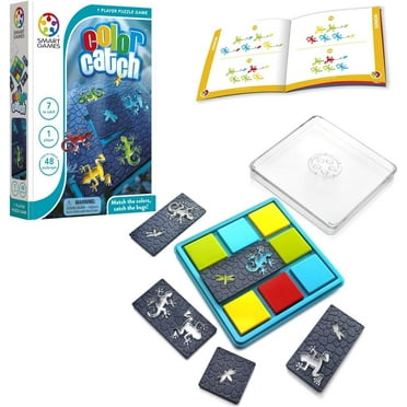 SmartGames Chicken Shuffle Jr. Travel Game 60 Challenges Ages 4 ...