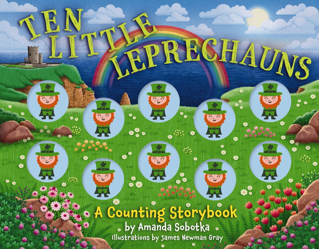 Pre-Owned Ten Little Leprechauns: A Counting Storybook (Board book ...