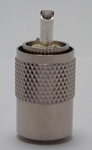 Amphenol PL-259 UHF Connector 83-1SP-15RFX - Walmart.com