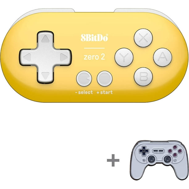 8Bitdo Zero 2 Bluetooth Gamepad Keychain Sized Mini Controller for ...