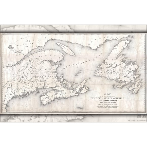 Maritime Provinces Map