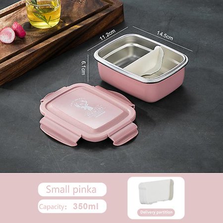 Lunch Box For Kid Portable Crisper Leak-proof Food Storage Containers ...
