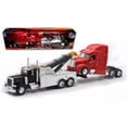 NewRay Peterbilt Black Tow Truck with Peterbilt Cab, 1/32 Scale ...