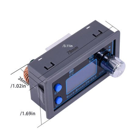 kurtrusly Digital Display Adjustable Voltage Converter Board Display ...