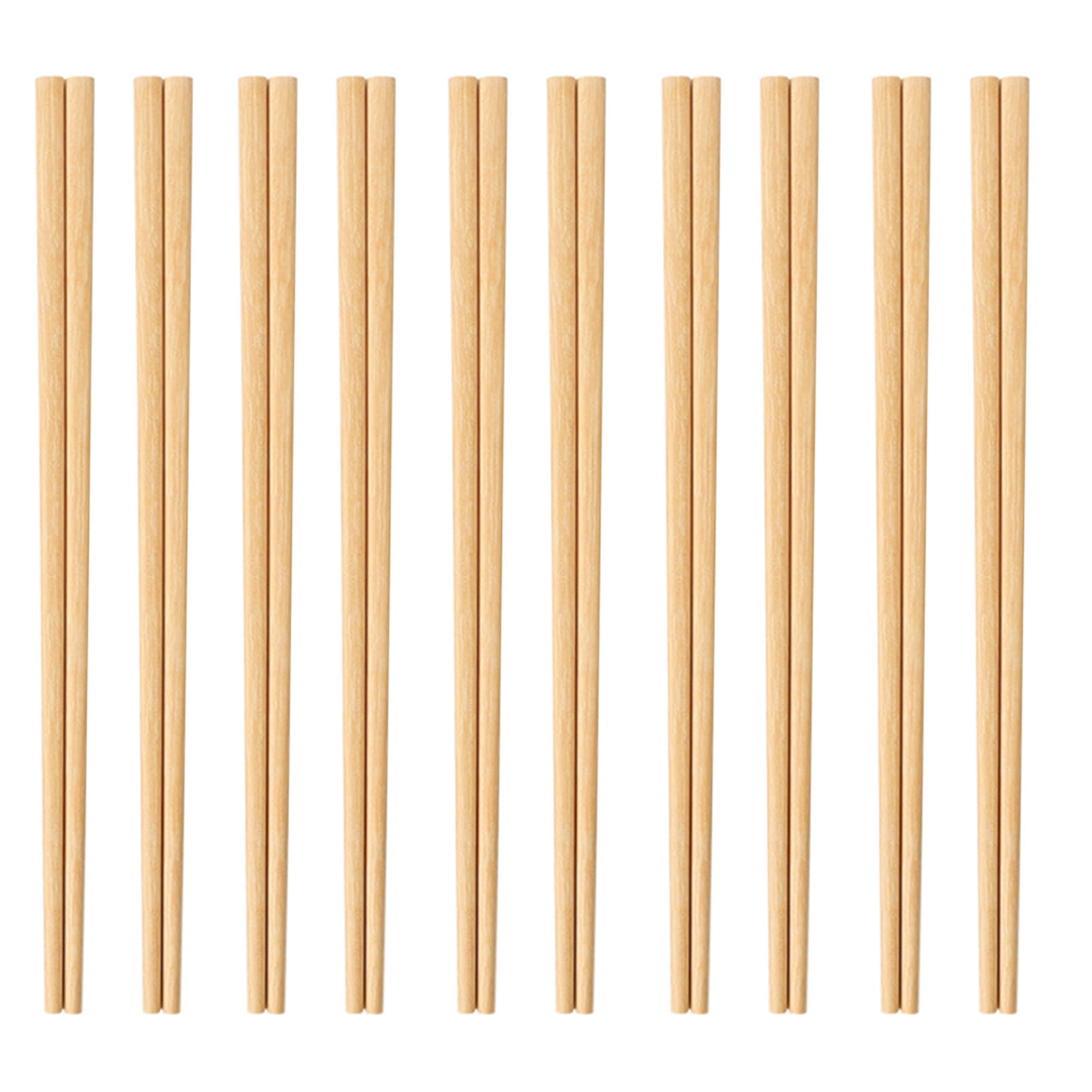 Hadanceo 10 Pairs Chopsticks Non-slip High-temperature Resistant ...