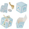 balikha 12x Sweets Bags Baby Shower Favor Candy Gifts Boxes Box W ...