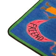 Sprogs Global Friends Rug (7' 6" Wide x 12' Long) Blue Multi-color ...