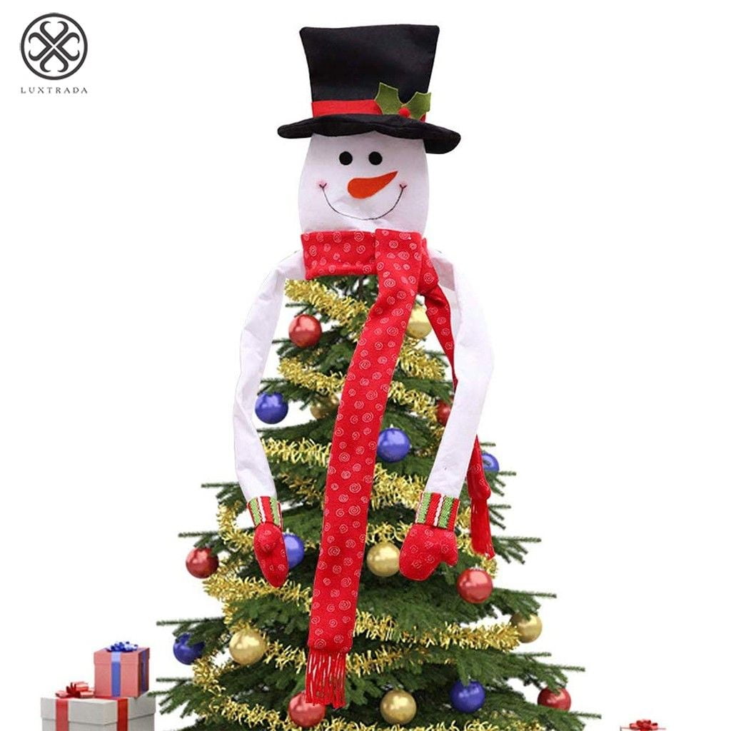 Luxtrada Christmas Tree Topper Decoration Holiday Tree Ornament Festive ...
