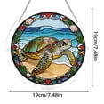 Acrylic Puzzle Suncatcher 83 Piece DIY Window Hanging Stained Glass ...