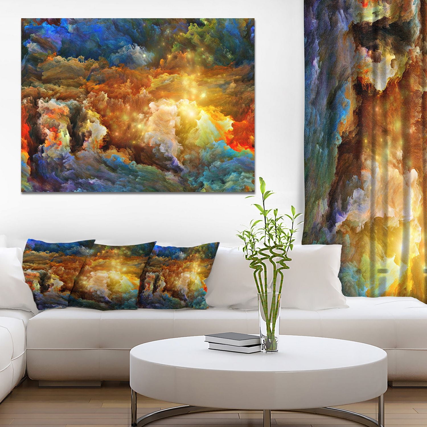 Click here for Designart Design Art What Colors May Come Canvas P... prices