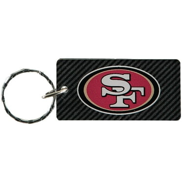 NFL San Francisco 49ers carabineer Lanyard Keychain - Walmart.com