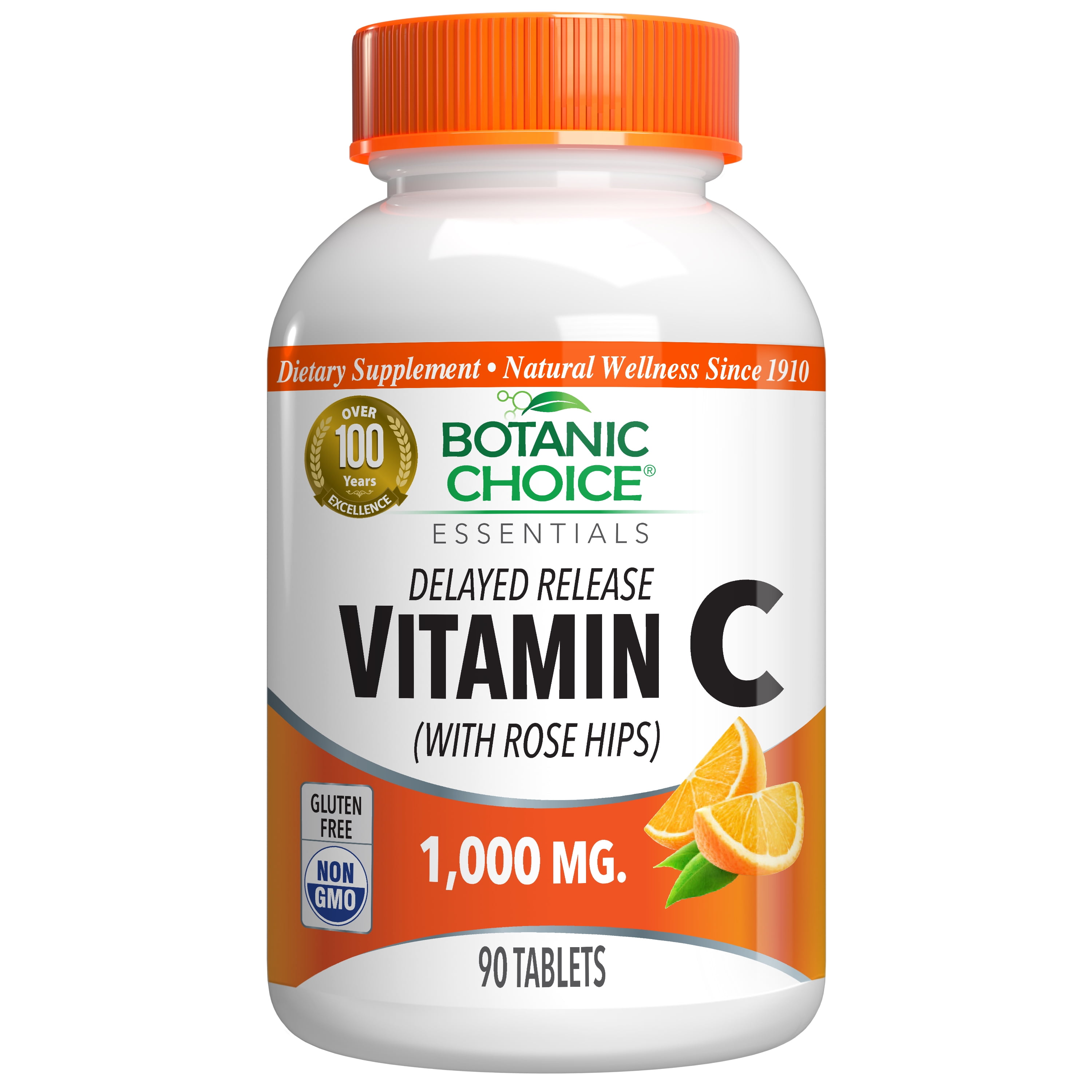 Botanic Choice Delayed Release Vitamin C with Rose Hips Dietary ...