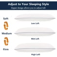 Body Pillows for Adults Sleeping, Long Pillow for Bed, Big Large Firm ...