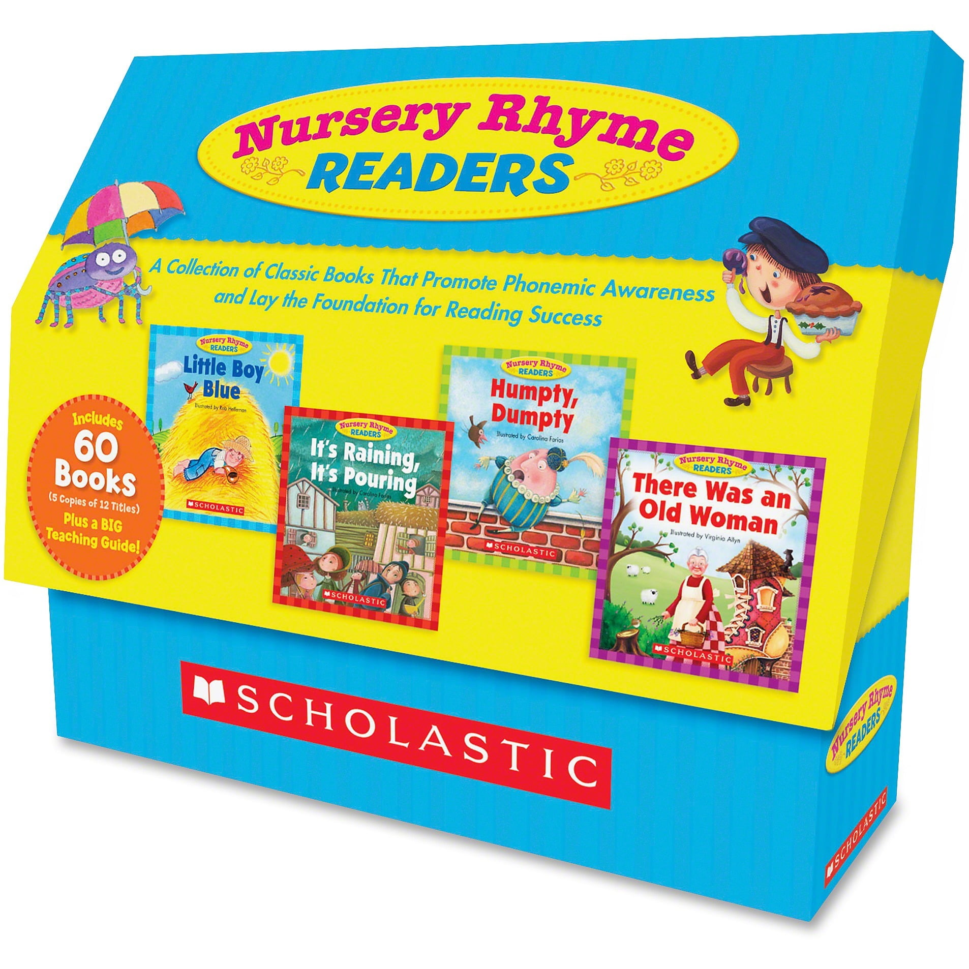 Scholastic Res. Nursery Rhyme Readers Book Collection Printed Book ...