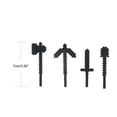 T13 Action Figure Set, Poseable Action Figures with Weapons, Dummy ...