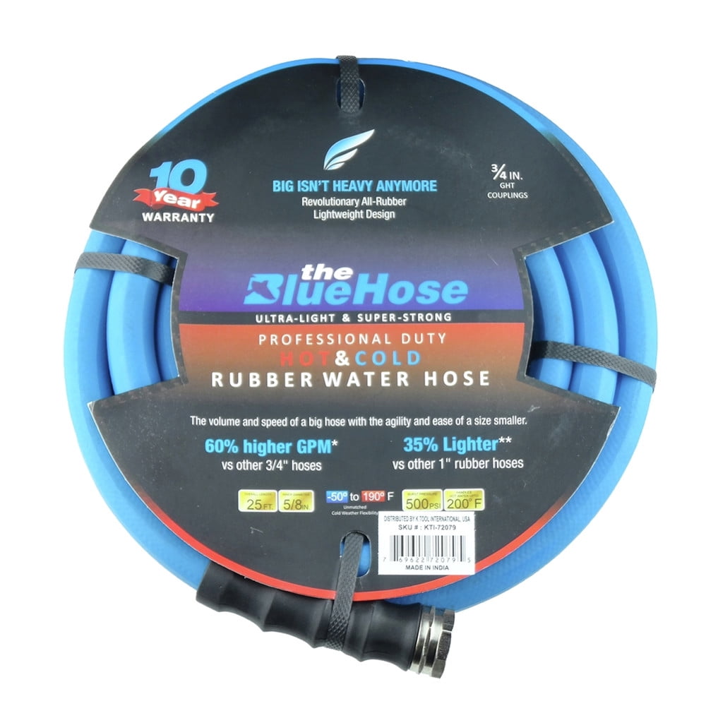 THEBLUEHOSE WATER HOSE 5/8" X 25' - Walmart.com