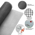 Fiberglass Window Screen Roll - 98 x 47'' Windows Door Screen Mesh DIY ...