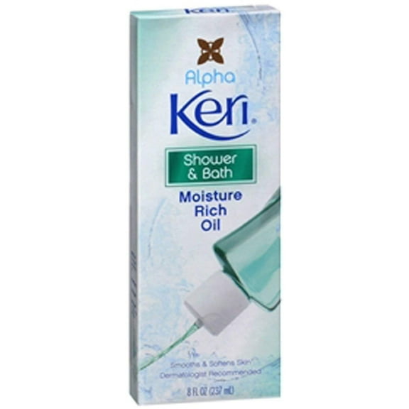 Keri Alpha Keri Moisture Rich Oil for Softening and Hydrating Skin, 16 ...