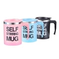 Auto Mixing coffee cup Stainless Electric Lazy Self Stirring Mug Tea ...