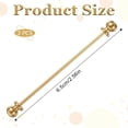 3 Pieces Men's Brass Ball Collar Bar Pins, Clasp Lapel Stick Brooch ...