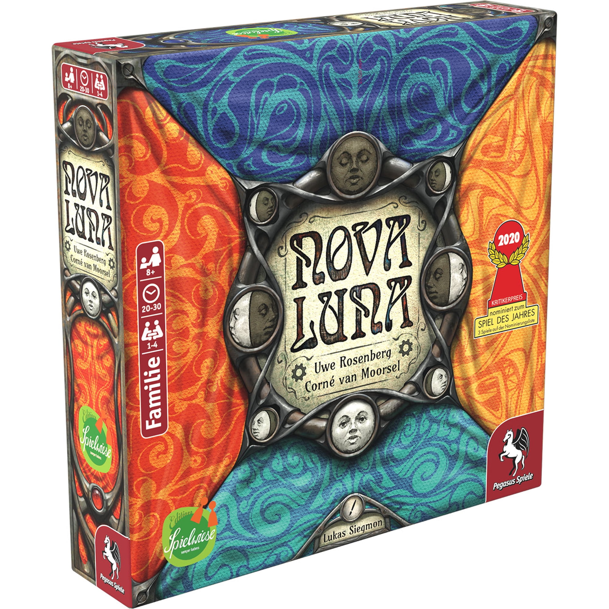 Click here for Pegasus Spiele Gmbh Nova Luna 1-4 Players  Ages 8+... prices