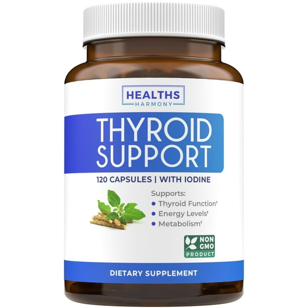 Thyroid Support Healths Harmony 120 cápsulas con yodo | Bodega Aurrera en línea