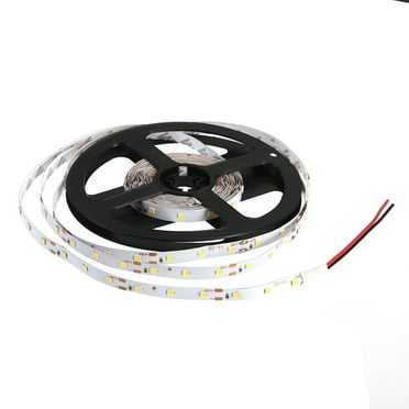 5M 300 LED Strip Lights Red 3528 SMD RGB Ribbon Tape Roll Waterproof DC ...