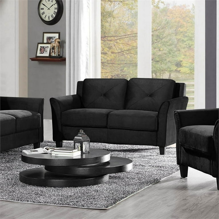 Black Sofa Set | Cabinets Matttroy