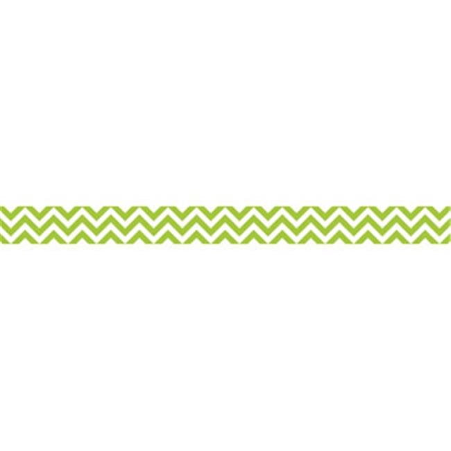 Lime Green Chevron Pattern