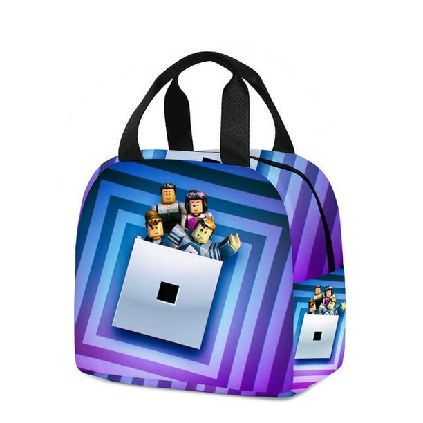 ROBLOX Insulated Lunch Bag School Kids Work Tote Bag Packaging Food ...