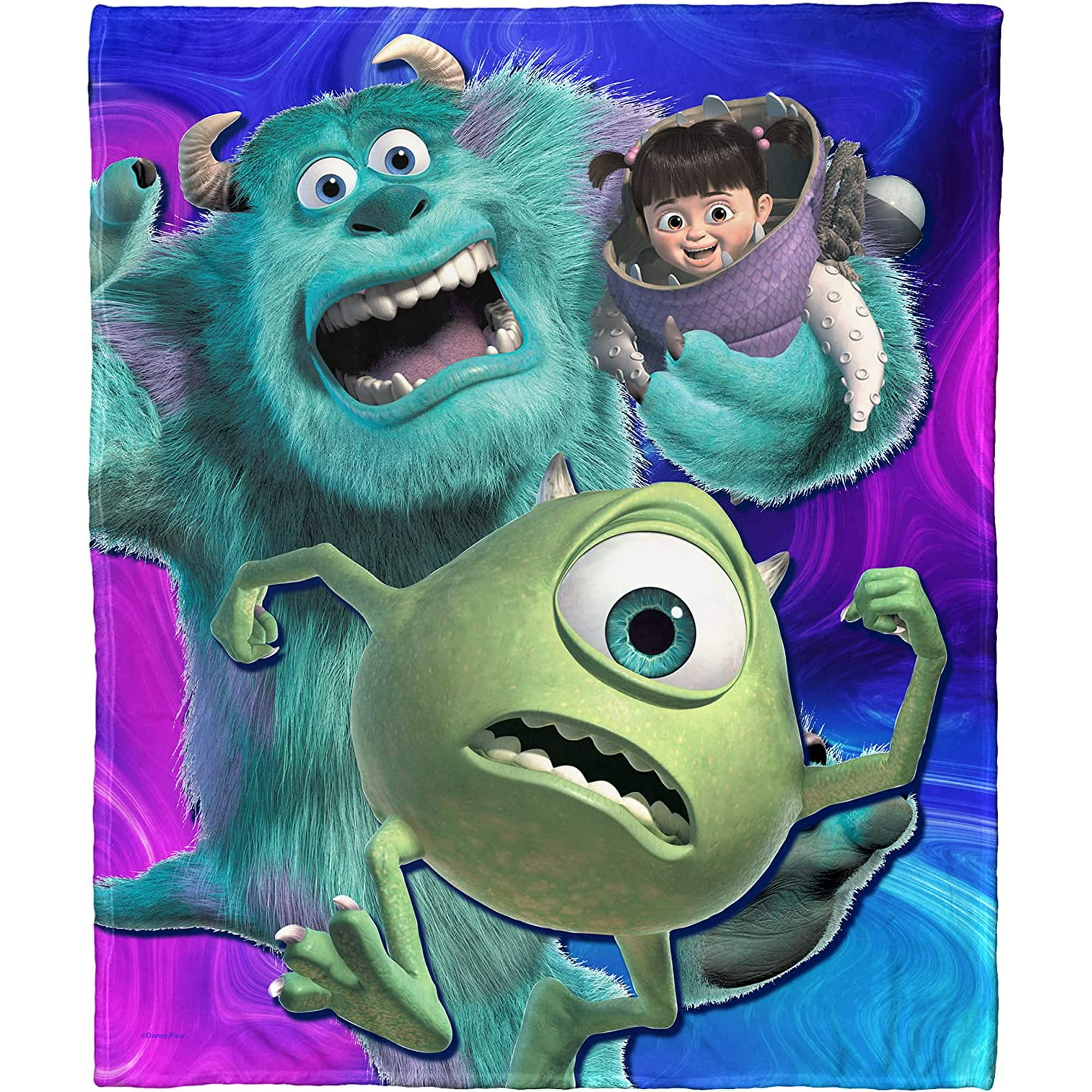 Click here for Monsters Inc. Monsters Inc Plush Throw Blanket Gif... prices