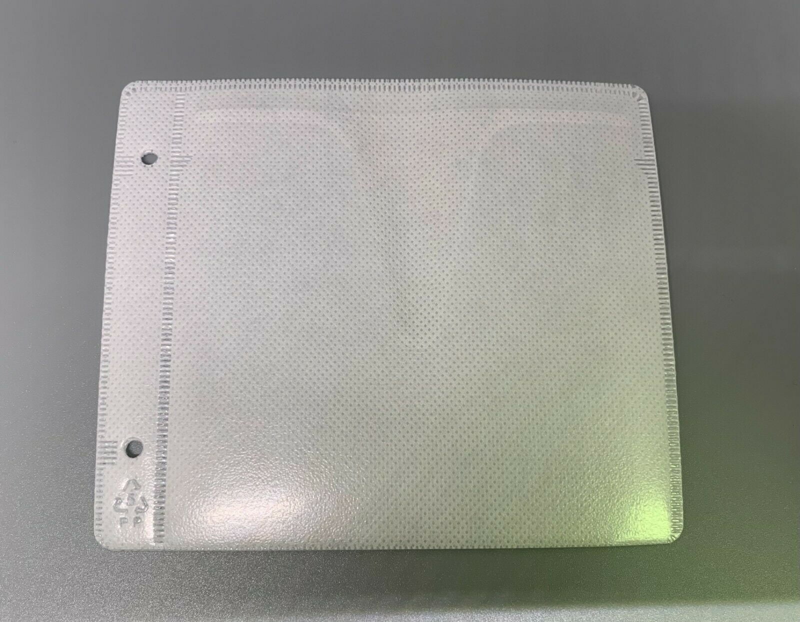 Pack of 50 Double(2) CD / DVD Vinyl Binding Sleeves For Books on Tape ...