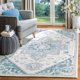 SAFAVIEH Micro-Loop Braylon Floral Wool Area Rug, Ivory/Beige, 4' x 6 ...
