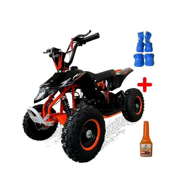 Mini Moto Infantil SHAHOMA ATV05 Premium Cuatrimoto 49cc Naranja Y Negra | Walmart en línea