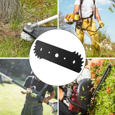 TCBWFY 10inch Steel Wire Trimmer Blade, Weed Eater Attachment for ...